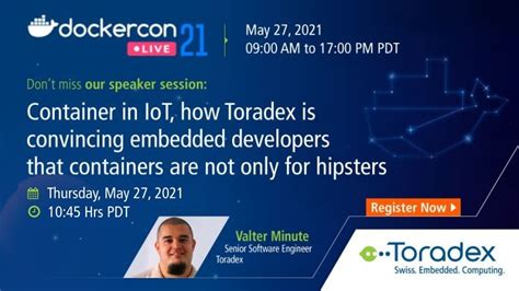 dockercon live 2021 software engineer embedded linux development