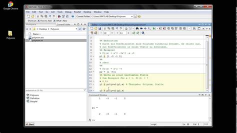 3 08 matlab publish cellmode und polynome youtube