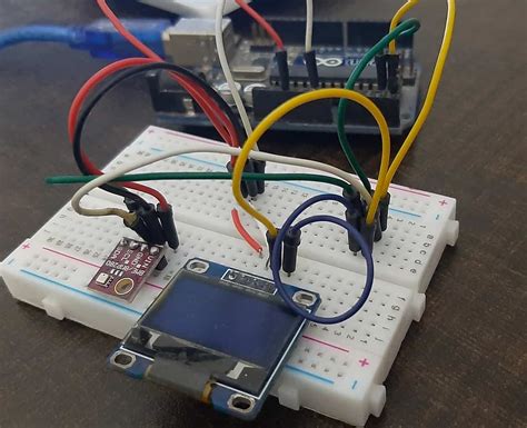 bme280 with arduino display readings on oled arduino ide
