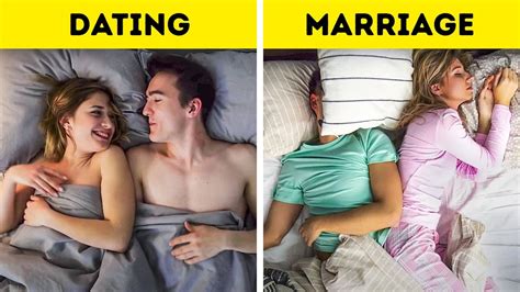 Dating Vs Marriage Funny Couples Situations Youtube