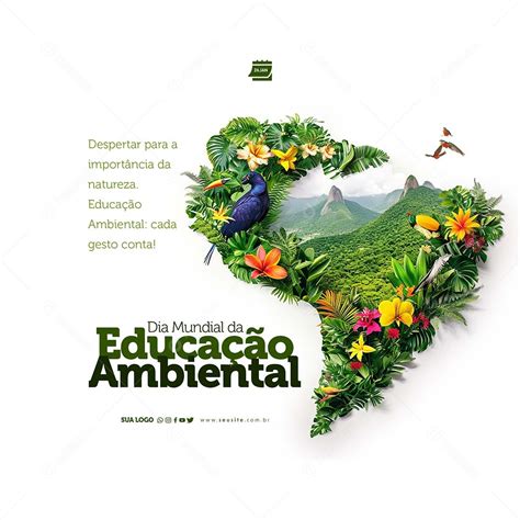 Dia Mundial Da Educação Ambiental 26 De Janeiro Cada Gesto Conta Social