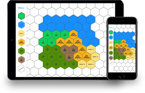 √ online hex map maker