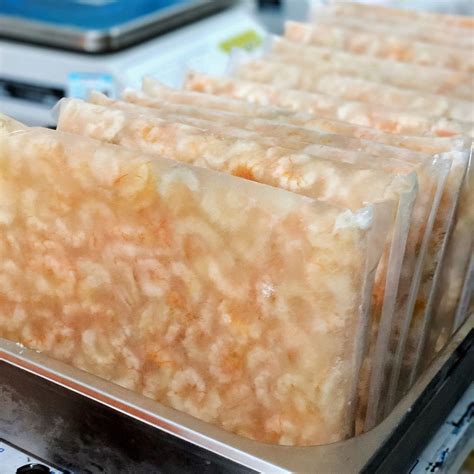 Premium Frozen Sea Prawn Meat Size 100 200 600g Pack Sold Per Pack