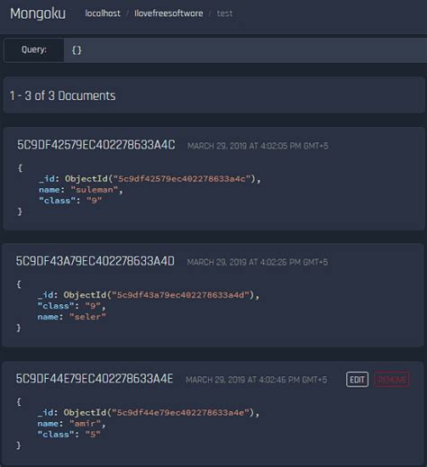 free online mongodb client to query mongodb directly from