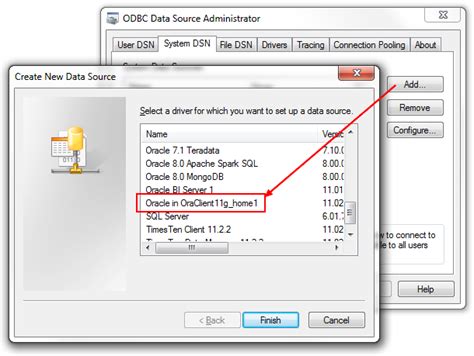 odbc how to create a dsn connection in windows