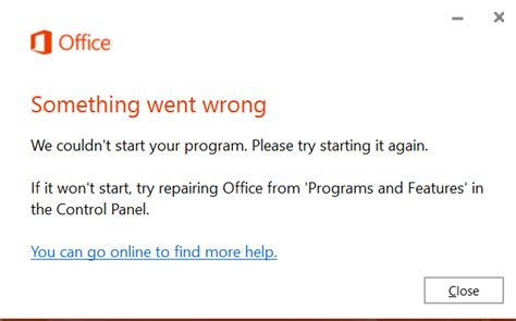 i can t open office 365 apps microsoft community