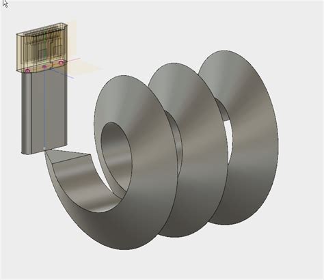 solved help modeling coiled flat cable autodesk community