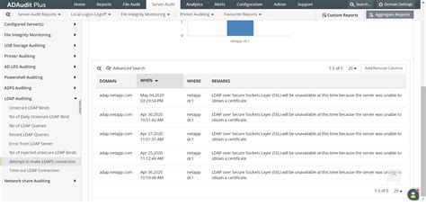 how to test ldap connection manageengine adaudit plus