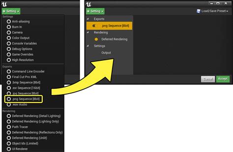 render cinematics in unreal engine unreal engine documentation