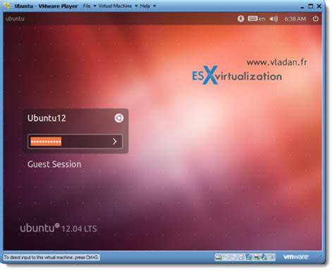 how to install the latest ubuntu desktop with free vmware