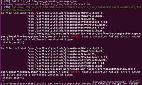 error static assertion failed error gtsam was built against a