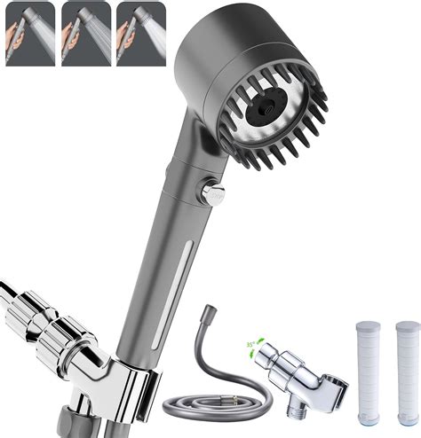 Shower Head With Handheld Shower Heads High Pressure High Flow Even