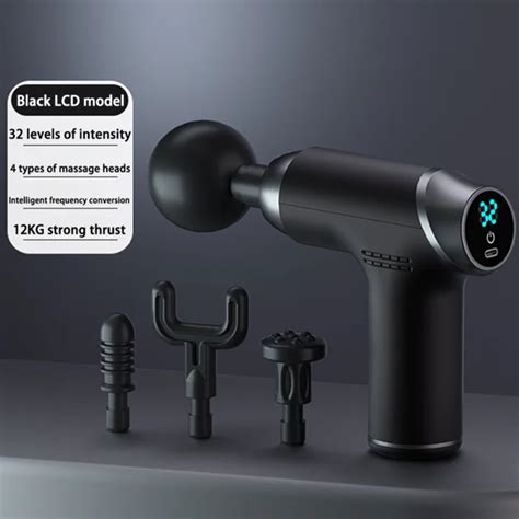 Lopnglng Lcd Button Mini Fascia Gun Rechargeable Fascia Gun Portable