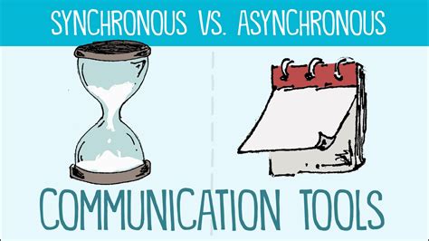 synchronous versus asynchronous communication tools youtube