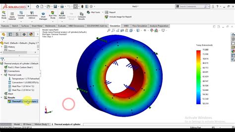solidworks simulation tutorials 102 steady state thermal analysis of