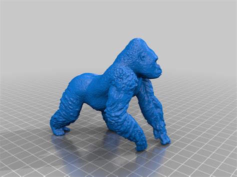 3d File Gorilla 🦍・template To Download And 3d Print・cults