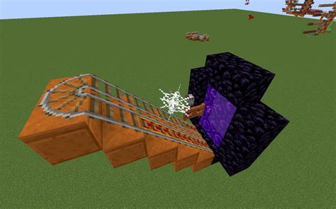 minecraft how to make a continuous loop of minecart rails without the