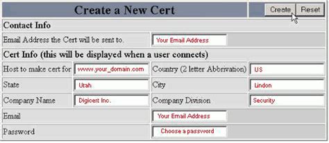 ssl certificate csr creation webhost manager whm