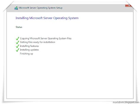 lab vm testing windows server 2022 preview step by step installation