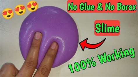 How To Make Slime Without Glue Or Borax L How To Make Slime With Flour