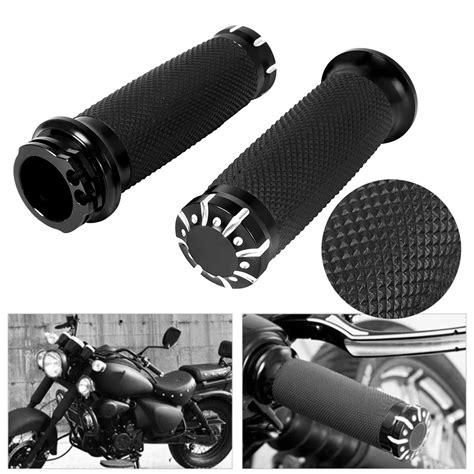 Motorcycle Cnc Handle 1 25mm Handlebar Hand Grips For Harley Sportster
