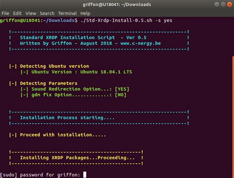 xrdp install xrdp the easy way scripted installation version 0 5