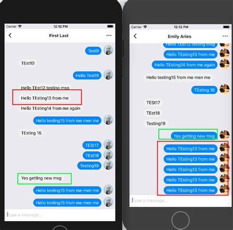 reactjs react native ted chat showing same message