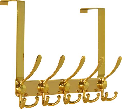Idesign Classico Metal Over The Door Organizer 6 Hook Rack