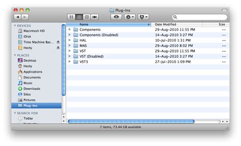 quick tip how to manage vst and audiounits plugins in mac os x