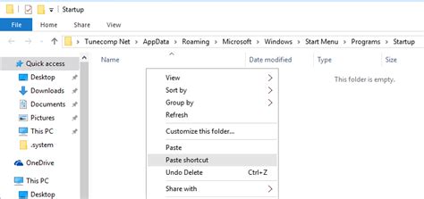 how to add an app or program to startup in windows 10