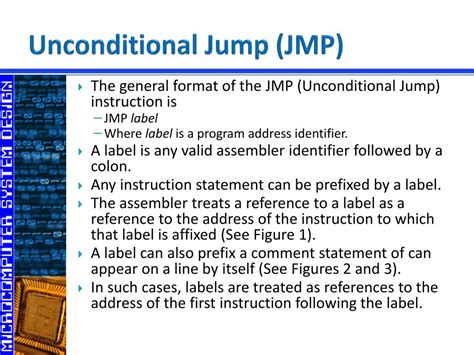 ppt the 8086 assembly programming program control instructions