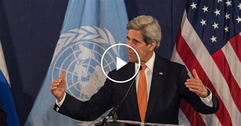 Kerry Backs Hard Line On Syrian Truce The New York Times