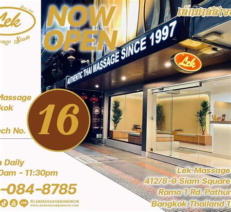 Lek Massage Bangkok Lek Massage Siam Ce Quil Faut Savoir Pour