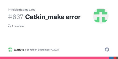 catkin make error · issue 637 · introlab rtabmap ros · github