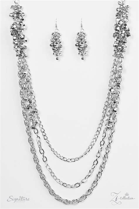 The Shelley Zi Collection Silver Necklace Set 2017 Savvy 5 Bling