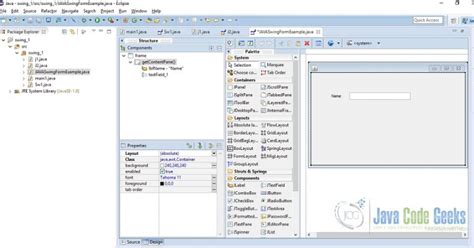 java swing form example examples java code geeks 2021