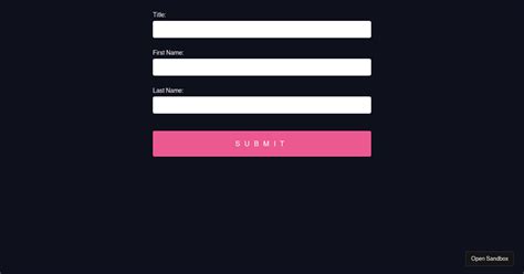 react hook form nested fields fix codesandbox