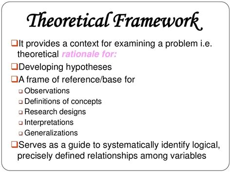 What Is An Example Of A Theoretical Framework In Qualitative Research
