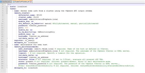 disable ha drs on cluster and set up maintenance mode on