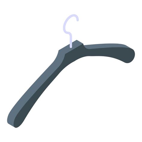 Premium Vector Clothes Hanger Icon Isometric Of Clothes Hanger Vector