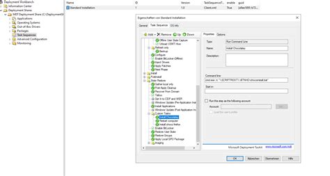 windows microsoft deployment workbench chocolatey problem stack
