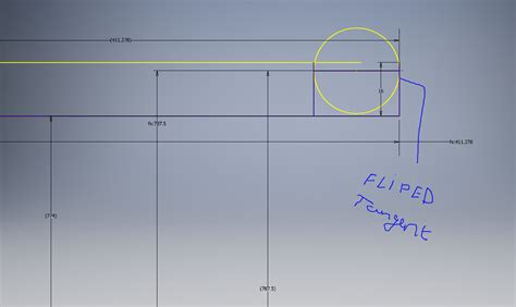 tangent constraint ambiguity autodesk community