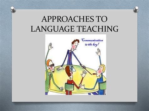 Approaches To Language Teaching