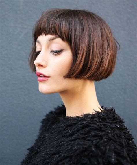 Short Bob Hair With Bangs For Women Hairstyles Fashions Nowadays In