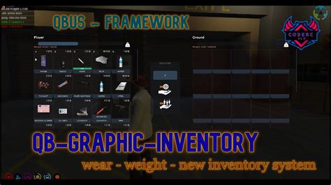 [qbus] qbus inventory graphic fivem qbus inventory youtube