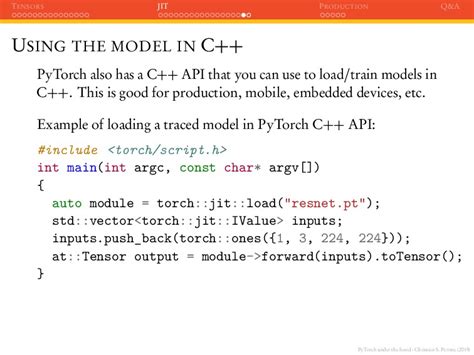 pytorch under the hood speaker deck