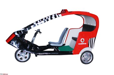 Electric Rickshaw Launched In Delhi Team Bhp