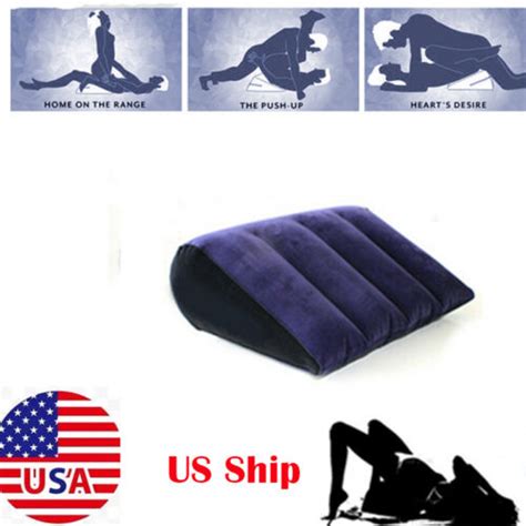 Triangle Love Position Cushion Pillow Furniture Adult Inflatable Sex