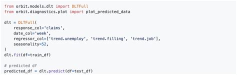 introducing orbit an open source package for time series inference and