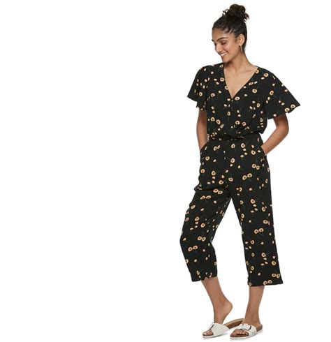 Popsugar Collection At Kohls Wrap Jumpsuit Best Jumpsuits On Sale